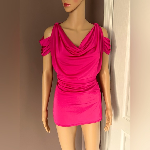 bebe | Tops | Bebe Cold Shoulder Cutouts Top | Poshmark
